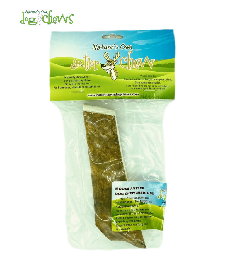 Moose Antler Chews (Medium) - Nature`s Own Dog Chews